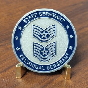 Air Force NCO Noncommissioned Officer Staff / Technical Sergeant ...