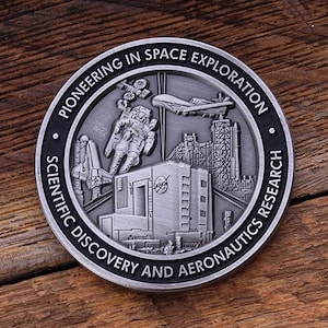 NASA Logo Space Exploration Challenge Coin - Etsy