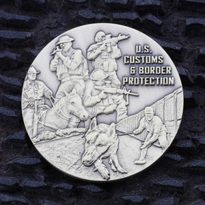 United States Customs and Border Protection Challenge Coin - Etsy