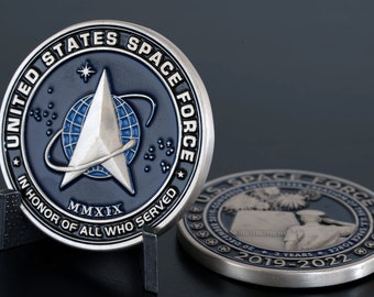 United States Space Force Challenge Coin - Etsy