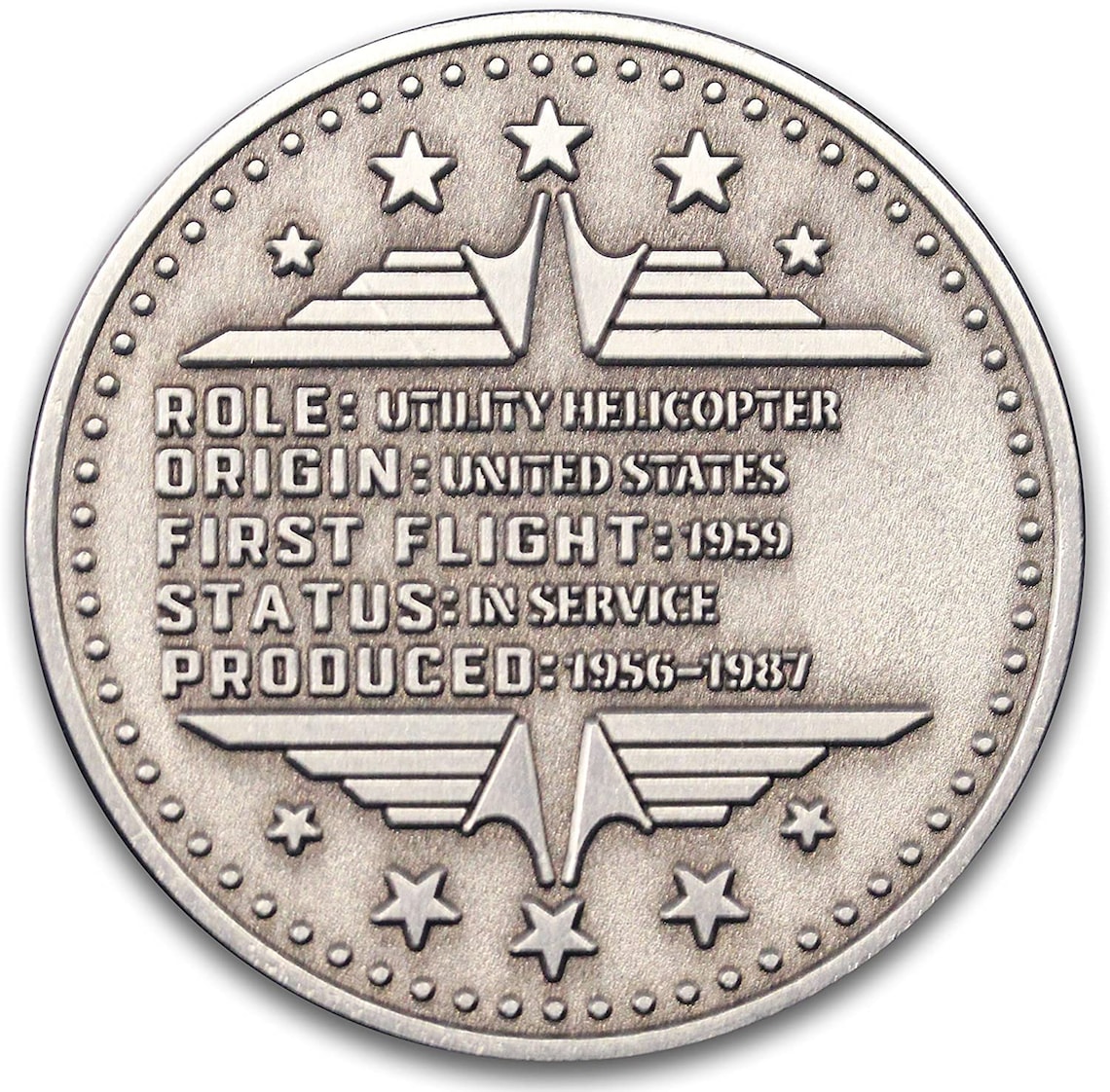 UH-1 Huey Aircraft Challenge Coin - Etsy