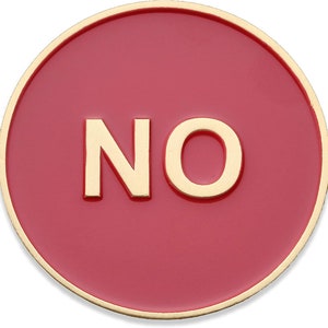 Yes No Flip Challenge Coin - Etsy