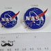 NASA Logo Enamel Lapel / Hat Pin, Shiny Silver, Size 1.2 or 1.5 Inch - Etsy