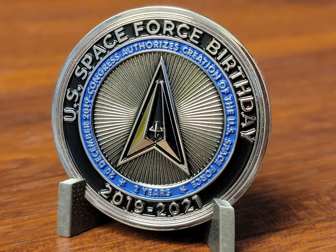 United States Space Force 2021 Birthday Challenge Coin - Etsy