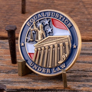 Department of Justice Challenge Coin - Etsy