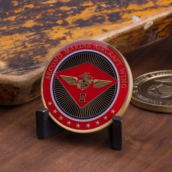 2nd Marine Aircraft Wing Challenge Coin - Etsy