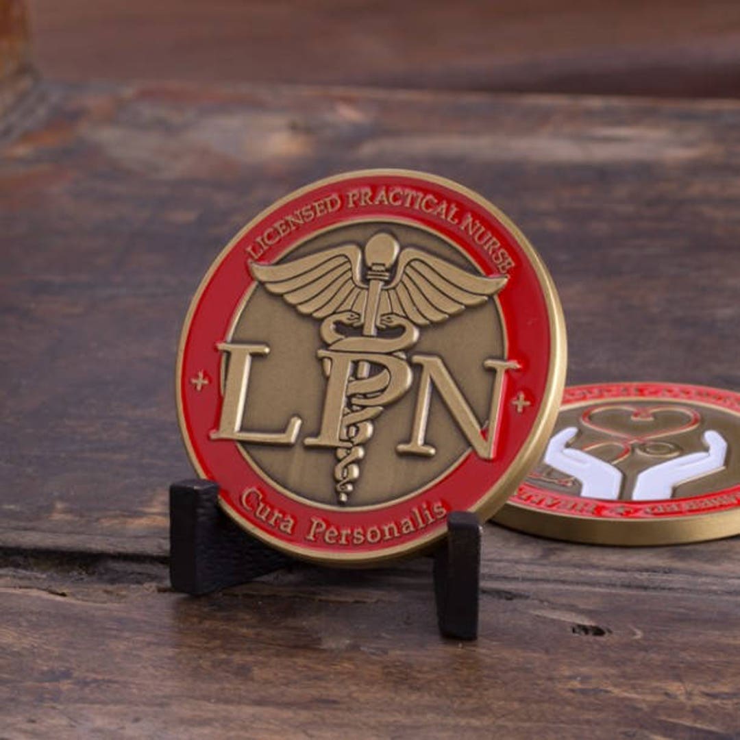 LPN Coin | Licensed Nurse Pratical Nurse Gift Coin - Etsy