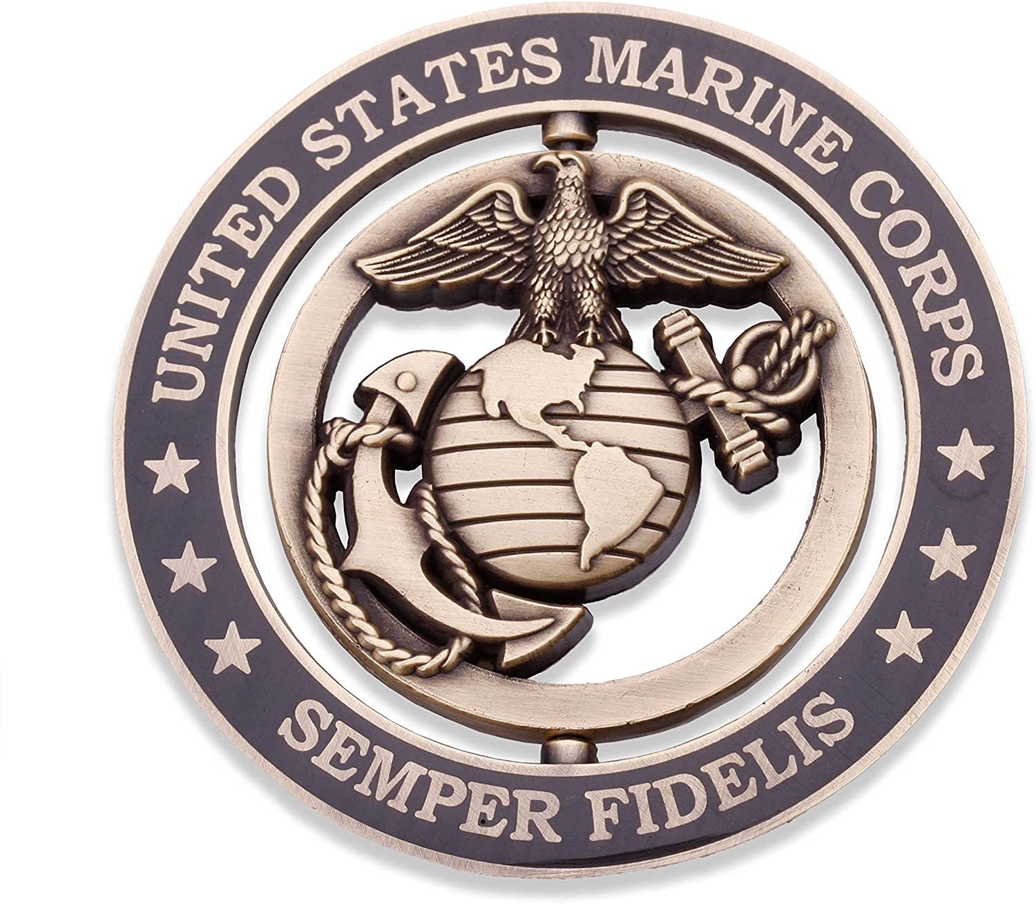 Marine Corps EGA Spinner Challenge Coin | Etsy