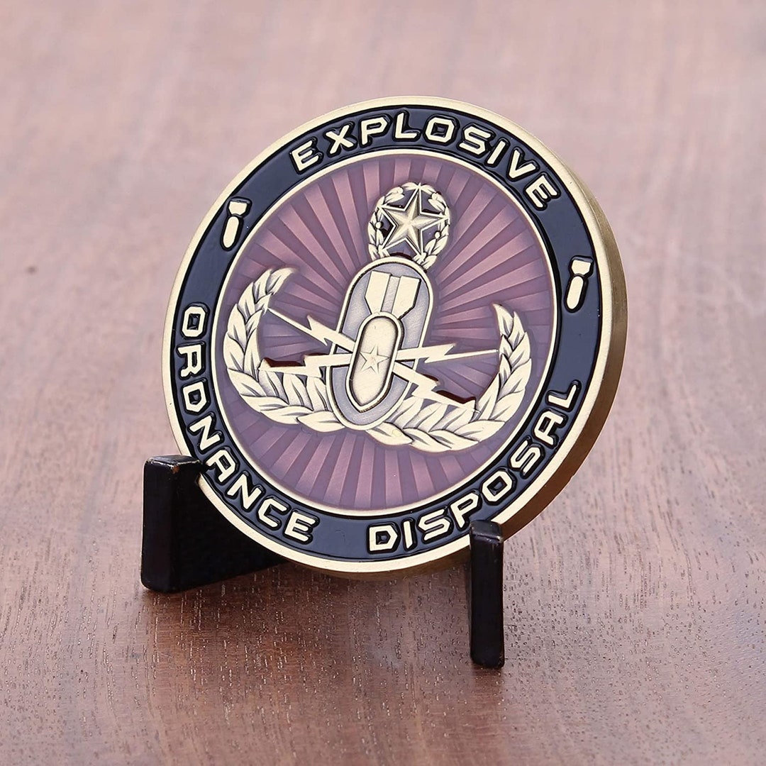 Explosive Ordnance Disposal Badge Coin - Etsy