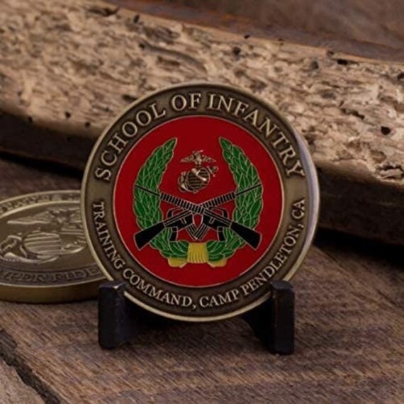 Marine Corps School of Infantry Challenge Coin Camp - Etsy