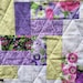 Signs of Spring is a Modern Quilt Made With Floral Fabrics in Shades of ...