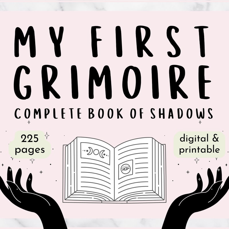 Digital Grimoire Dividers - Etsy