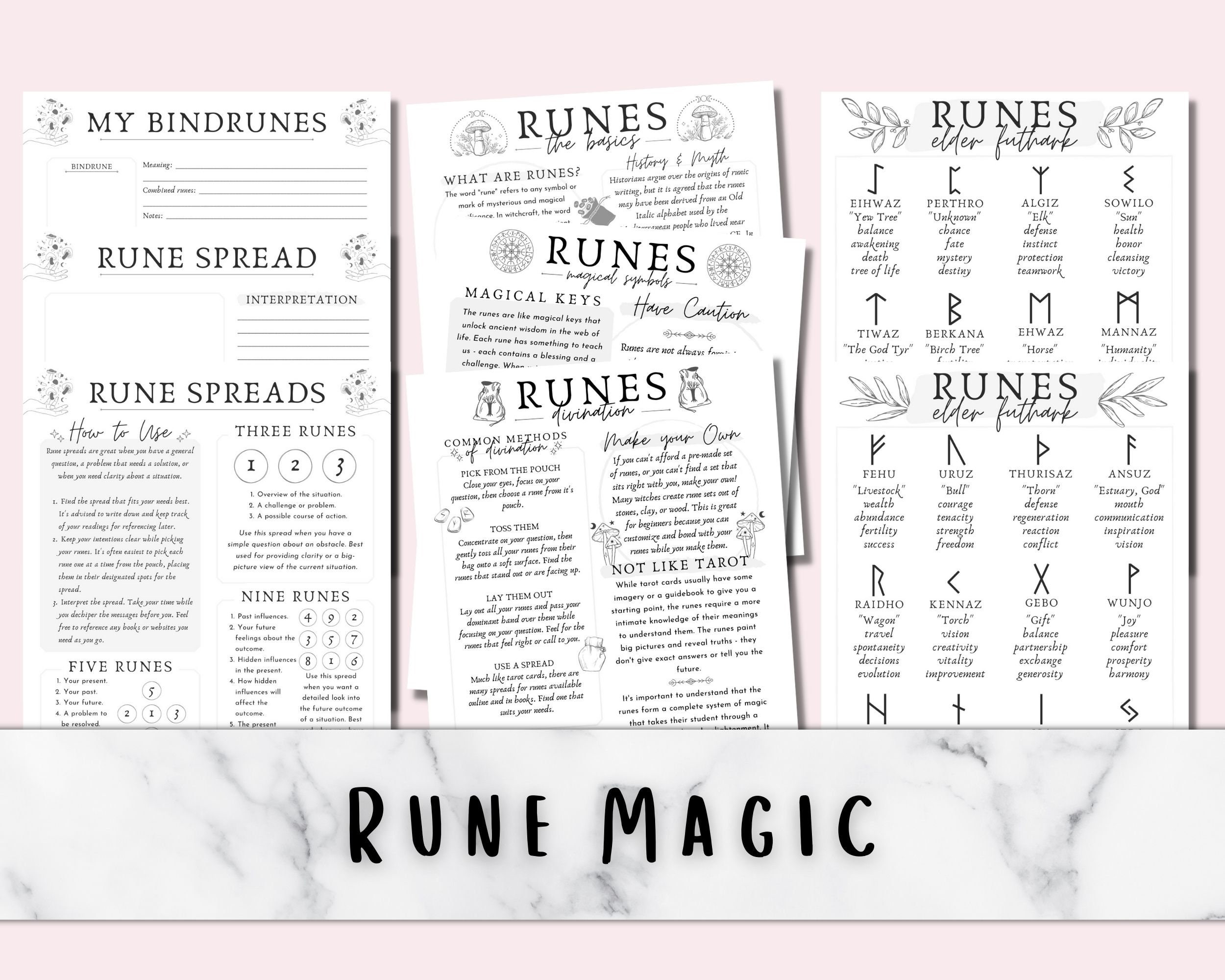 Wiccan Runes And Their Meanings