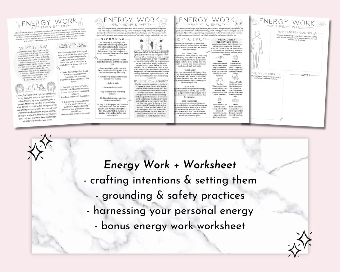 Witchcraft 101 Basics of Witchcraft Printable Grimoire BOS - Etsy