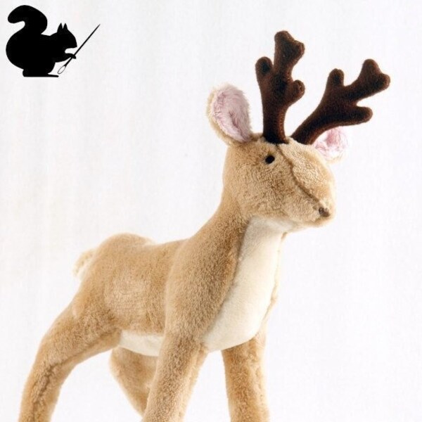 Stuffed Reindeer - Etsy