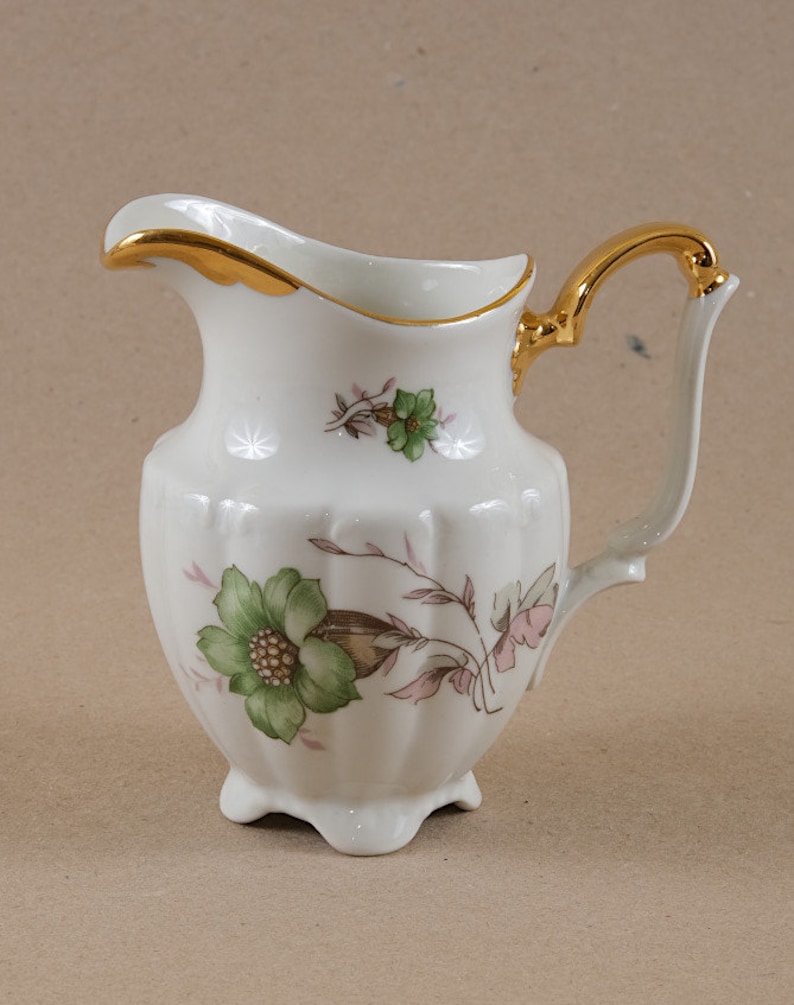 Vintage Tielsch Polish Porcelain Tea Set, Floral Design - Etsy
