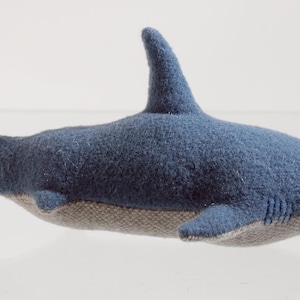 Soft Little Shark, Felt Shark, Felt Hammerhead Shark, Felt Animals ...