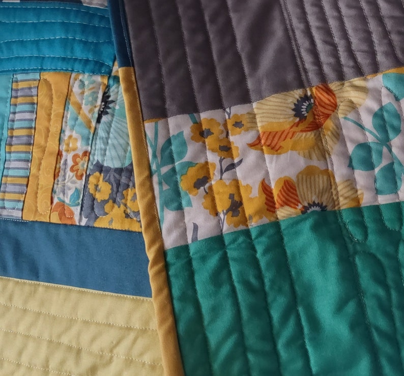 Ocean Drive - A Modern Lap Quilt - Etsy
