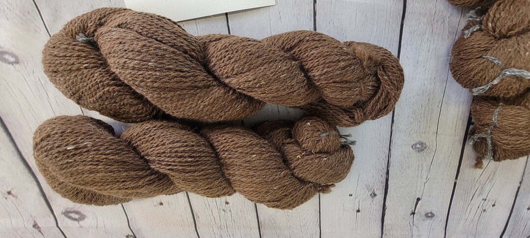 Alpaca Fleece Yarn. Home Made Yarn. Rescue Alpacas Warm Yarn - Etsy