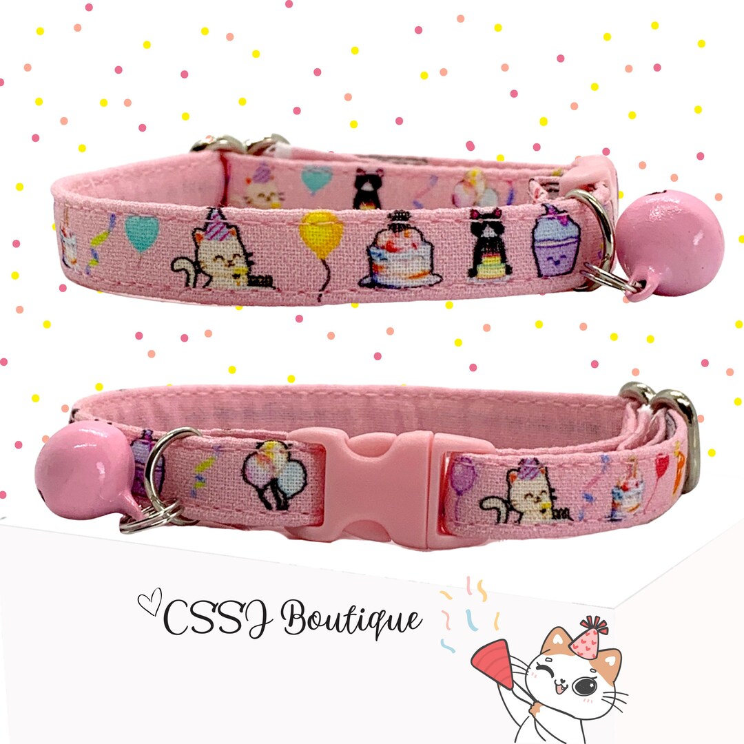 Birthday Cat Collars / Confetti / Cake Food / Pastries / Desserts ...
