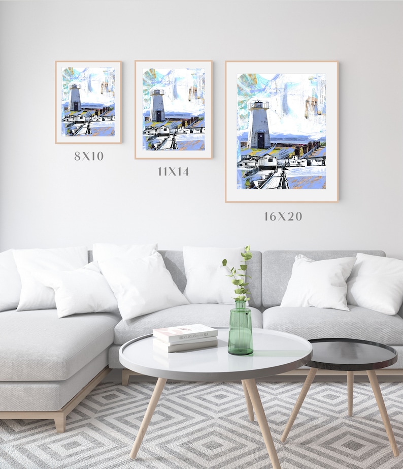 WHIDBEY ISLAND LIGHTHOUSE Art Print |lighthouse | Greenbank Don's ...