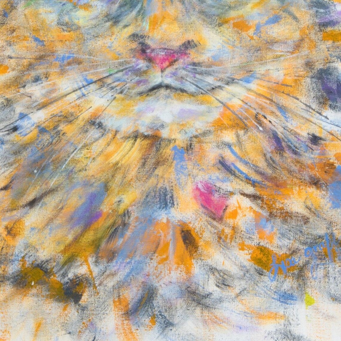 Cat Painting Print Felix the Cat Cat Art Print Acrylic - Etsy