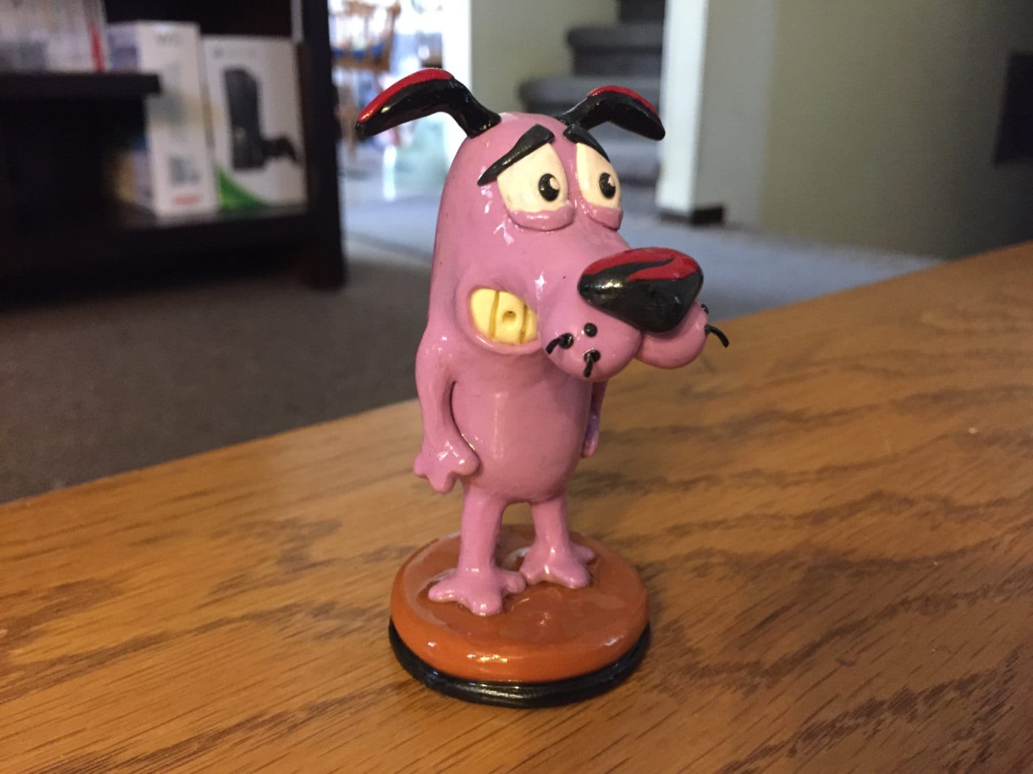 Courage The Cowardly Dog, Muriel Bagge, Eustace Bagge Figure/ Figurine ...