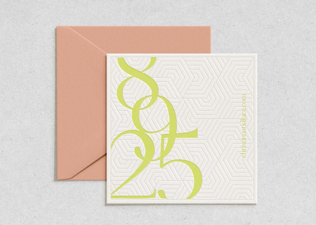 The Paula Suite Save the Date || Letterpress Save the Date - Etsy