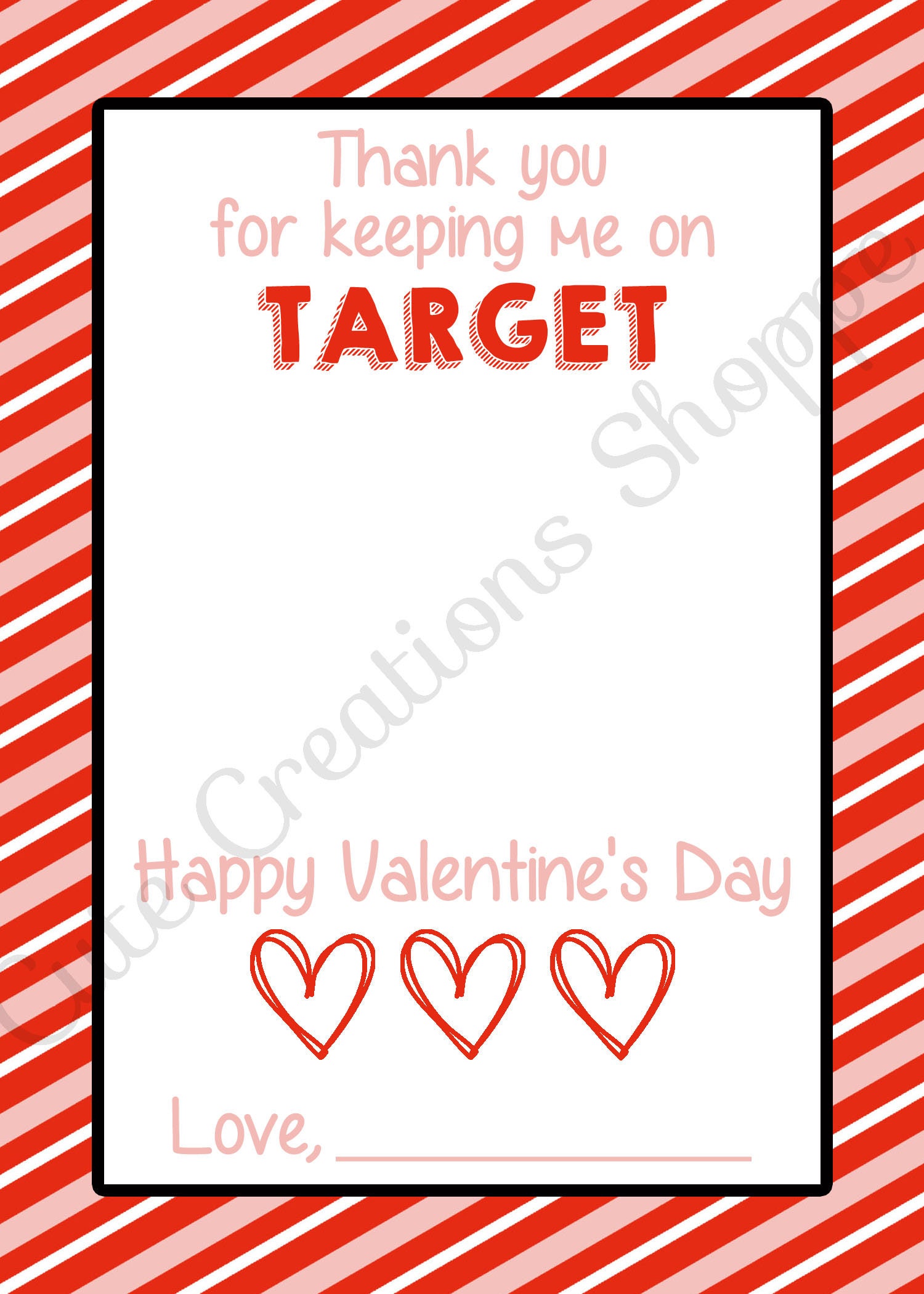 Teachers Valentine's Day Printable Gift Card Holder for - Etsy