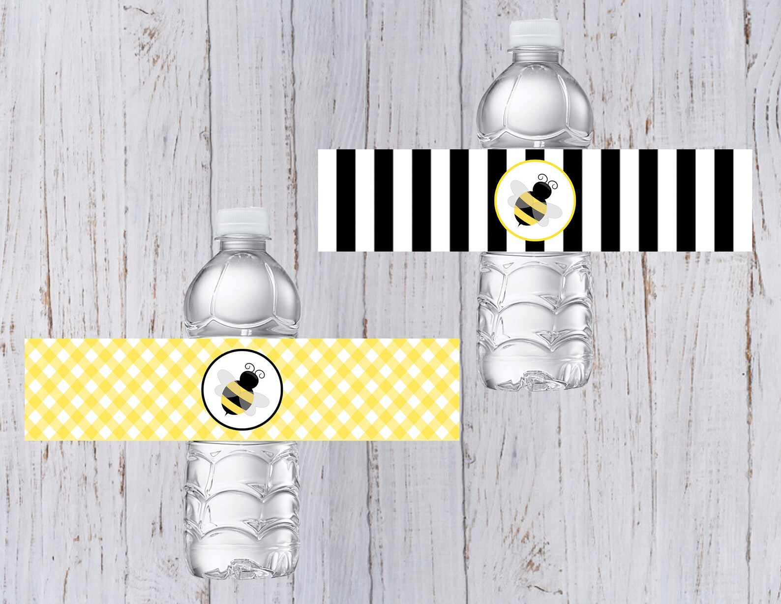 Bee Water Bottle Labels - Etsy