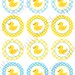 Rubber Duck Cupcake Toppers - Etsy