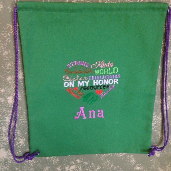 Girl Scout Backpack - Etsy