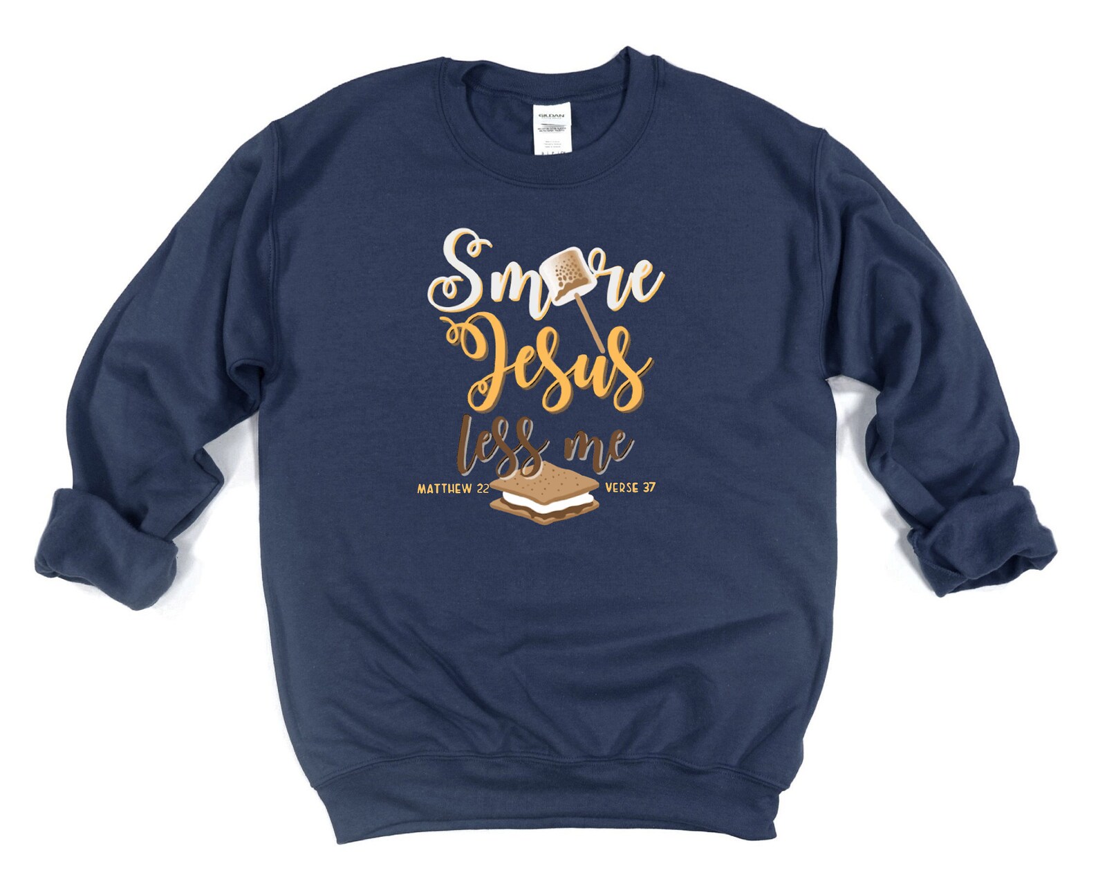 Church Camping Jesus Smores Smore Jesus Less Me Matthew 22 - Etsy