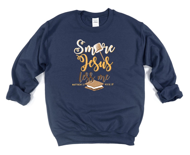 Church Camping Jesus Smores Smore Jesus Less Me Matthew 22 - Etsy