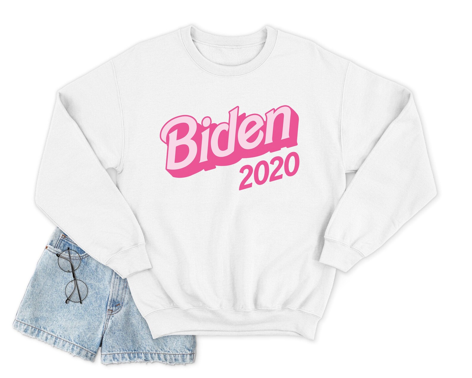 Biden Harris Sweatshirt Pink Joe 2020 Jumper Sweater Joe Kamala Funny ...