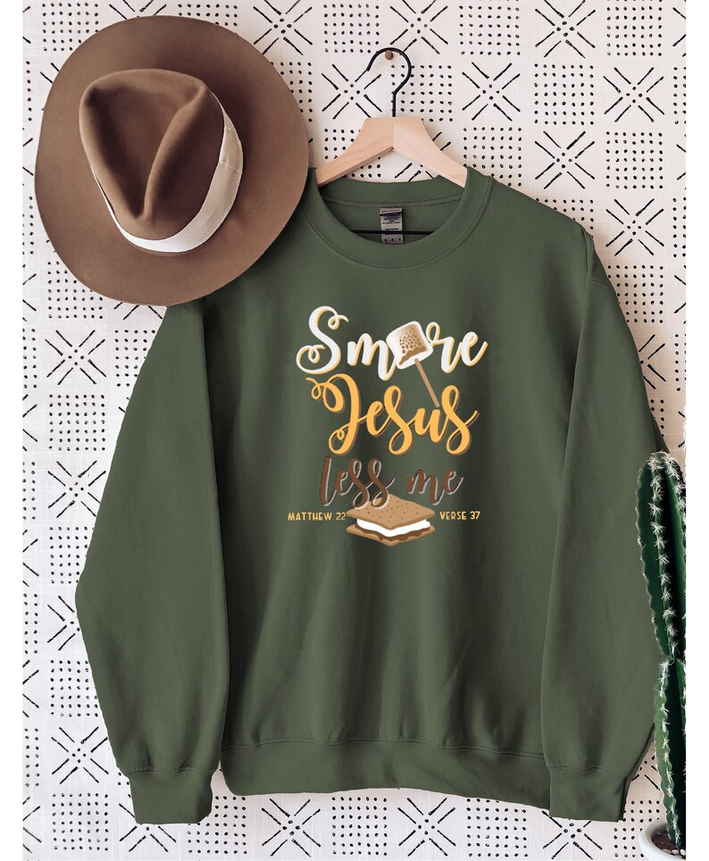 Church Camping Jesus Smores Smore Jesus Less Me Matthew 22 - Etsy