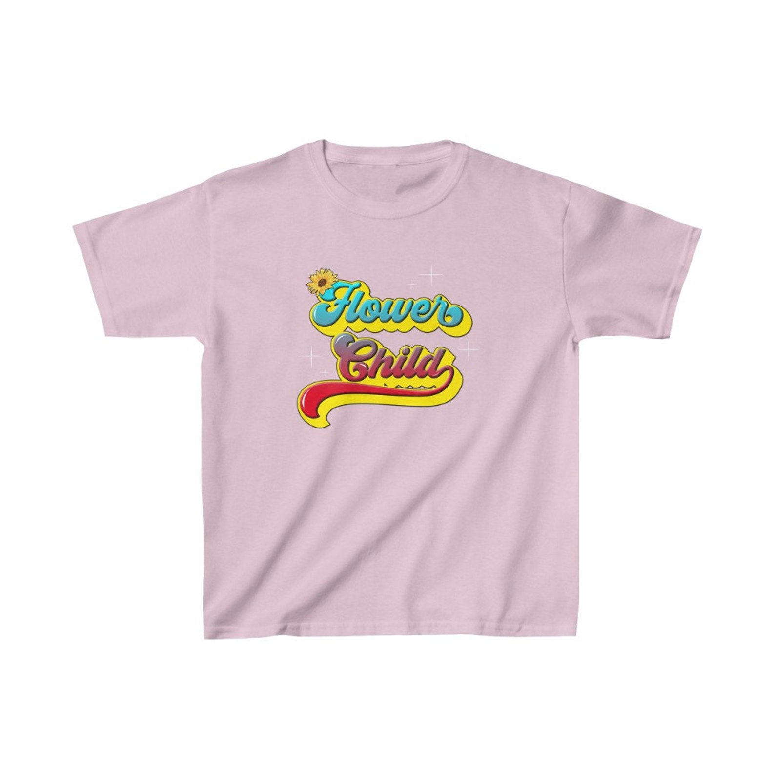 Retro Kid Shirt Flower Child Flower Power Flower Kid - Etsy