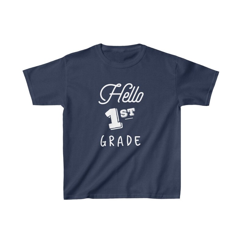 First Grade Shirt Hello First Grade Shirt First Day of | Etsy