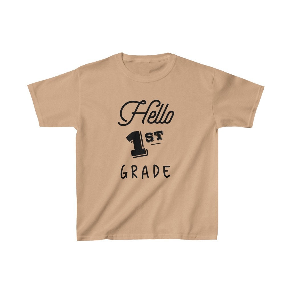 First Grade Shirt hello first grade shirt first day of | Etsy