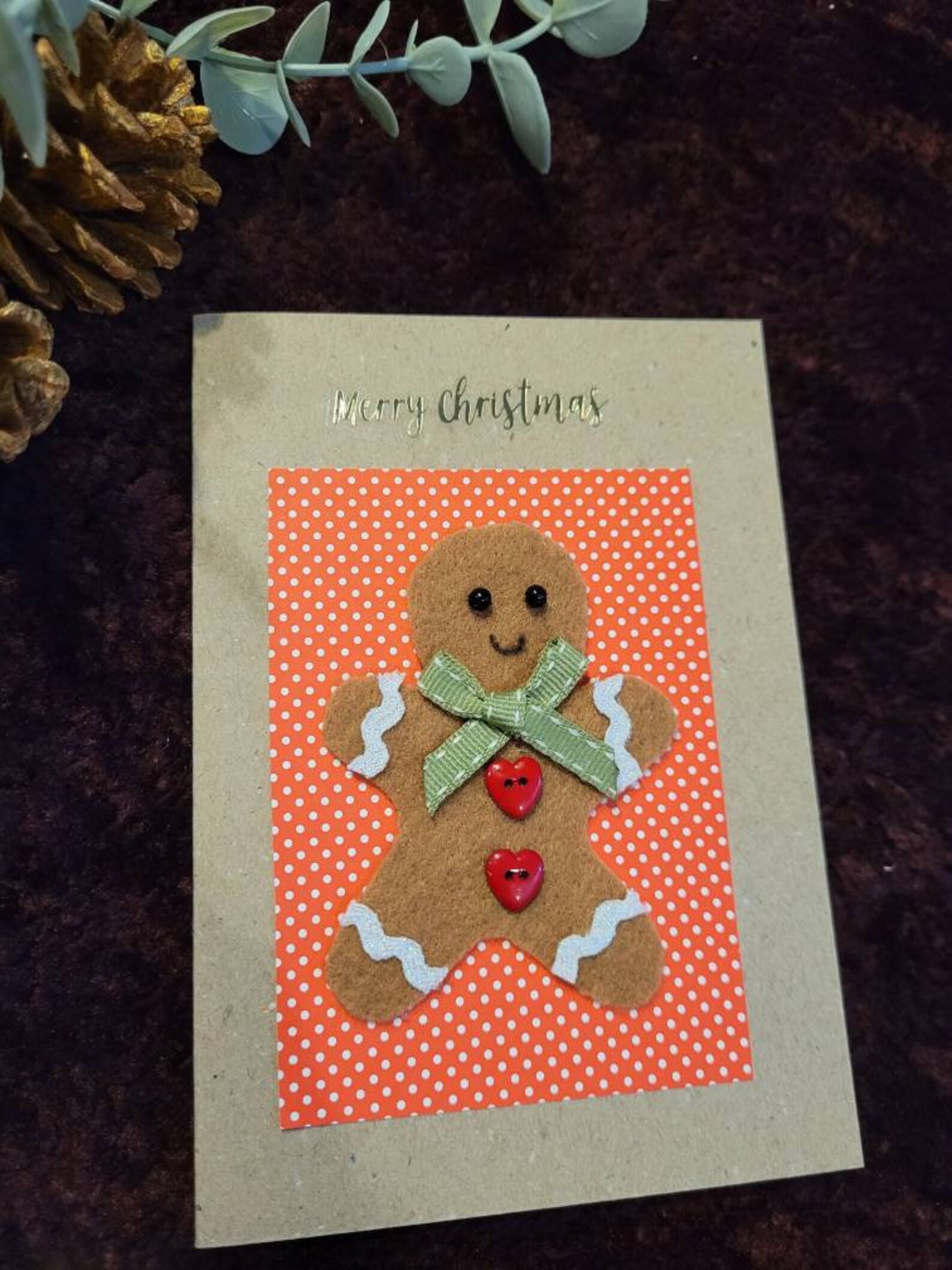 Gingerbread Christmas Cards - Etsy