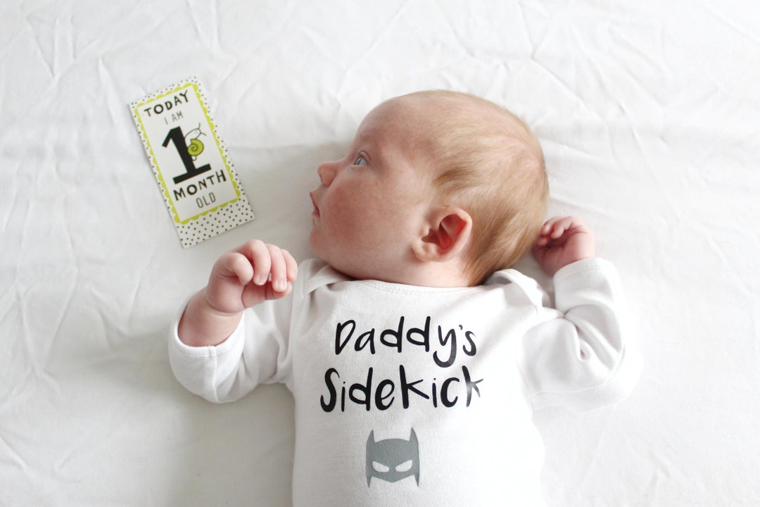 Daddy's Sidekick Bodysuit: Father's Day Baby Outfit - Etsy