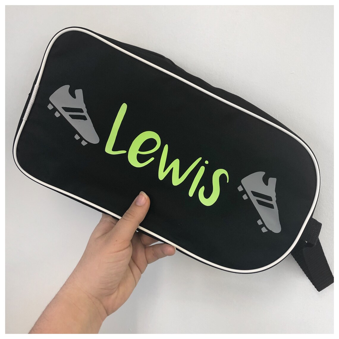 Personalised Printed Girls/boys Football Boot Bag or Cosmetics - Etsy UK