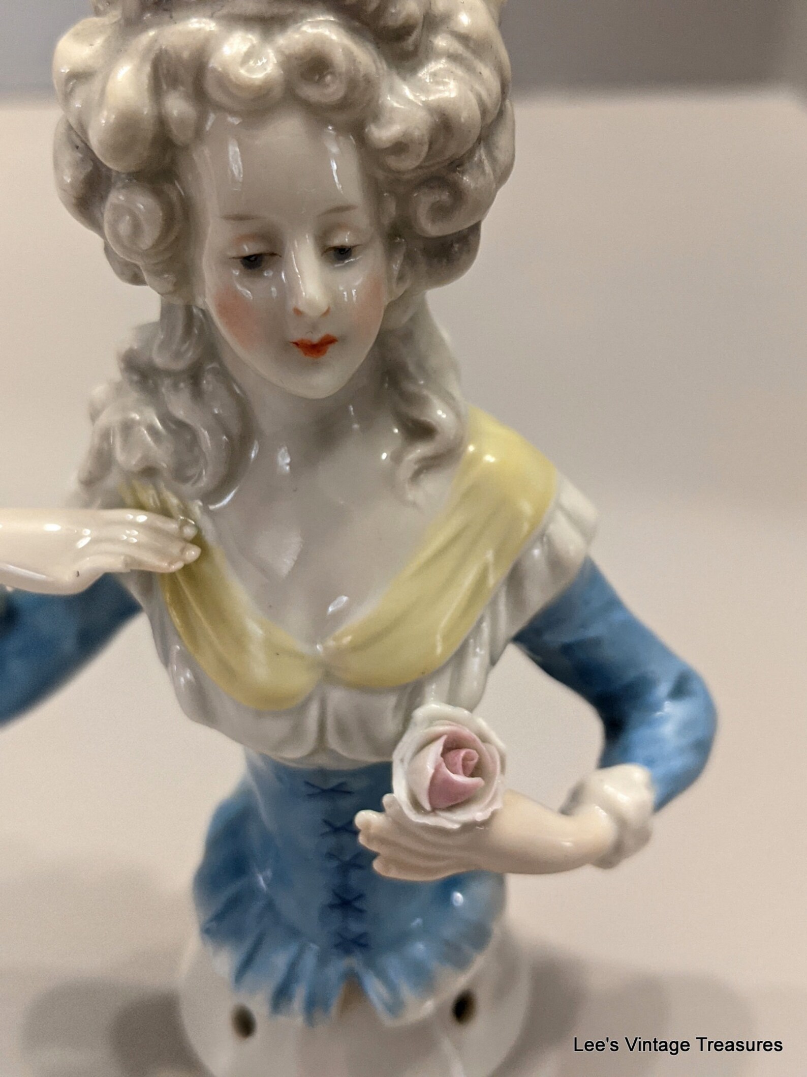 Antique Large Half Doll Heubach Germany Demi Figurine - Etsy