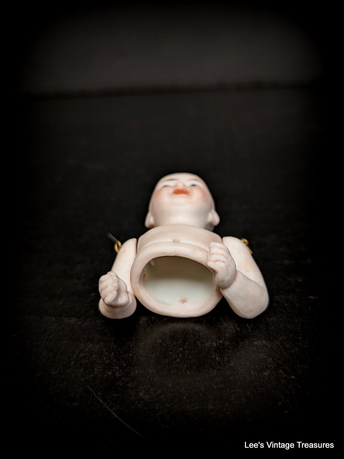 Antique Unmarked Germany Half Doll, Jointed BABY With Movable Arms ...