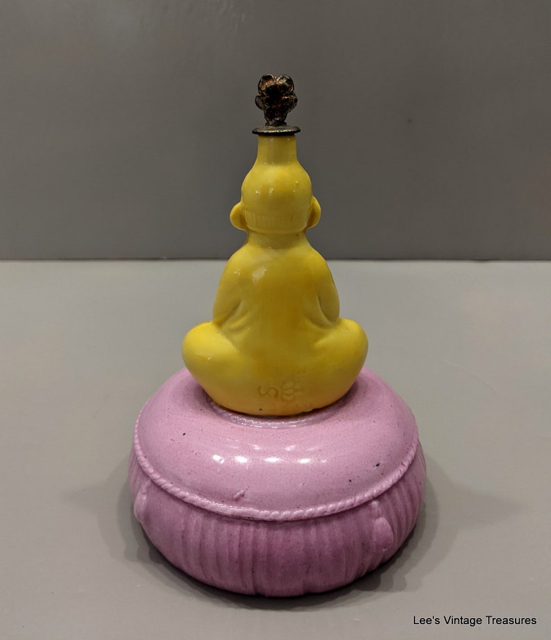 Antique German Porcelain Sitzendorf Powder Box W/ Floral Crown - Etsy