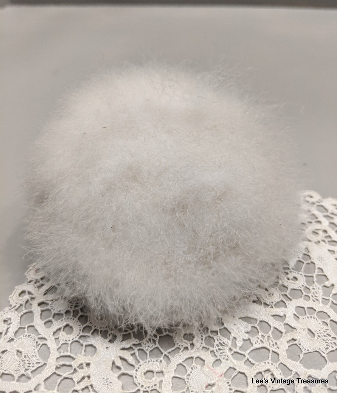 Antique Jester Half Doll on Swans Down Puff Rare Piece - Etsy