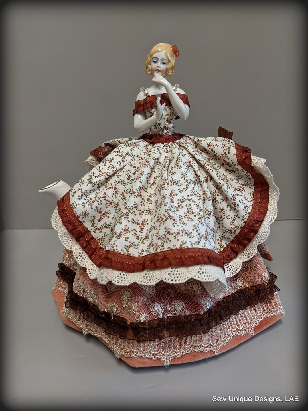 Antique Half Doll Tea Cozy Doll, Germany Half Doll, Tea Cozy Doll ...