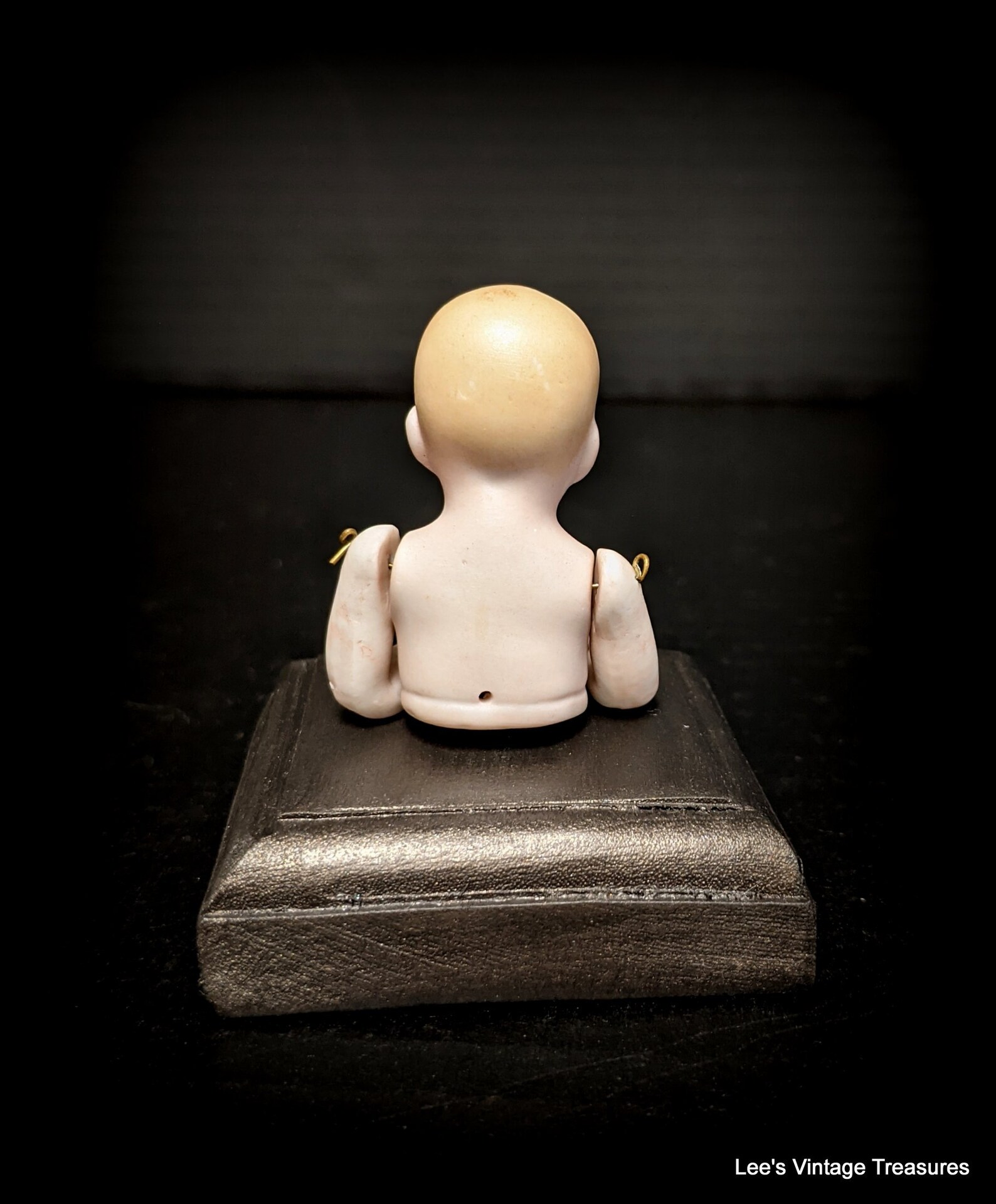 Antique Unmarked Germany Half Doll, Jointed BABY With Movable Arms ...