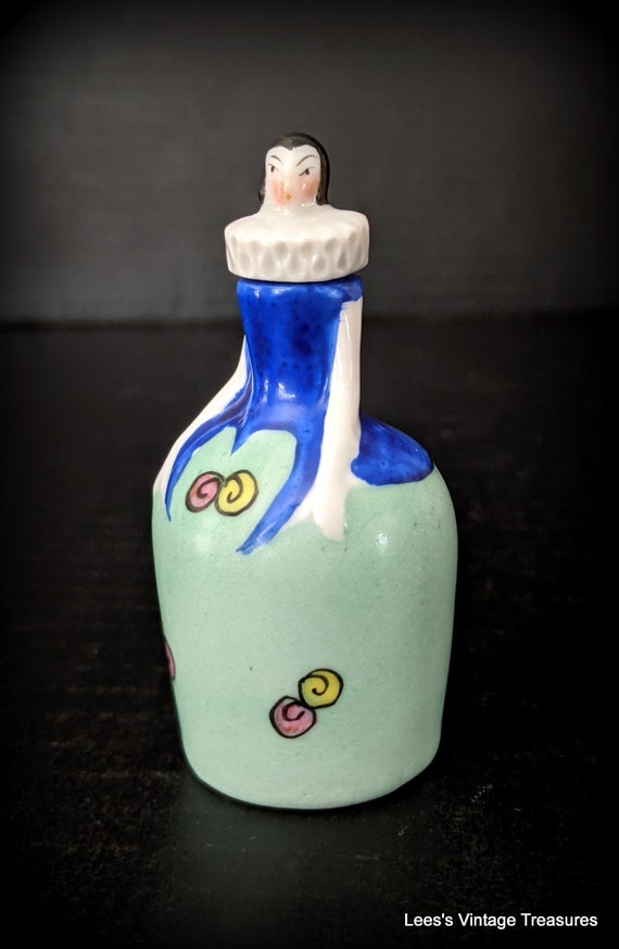Antique Goebel Porcelain Elizabethan Lady Perfume Sce… - Gem
