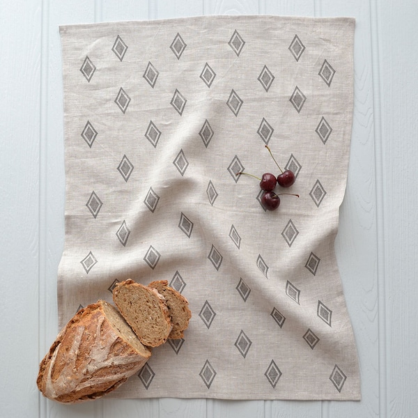 Geometric Hand Towel - Etsy